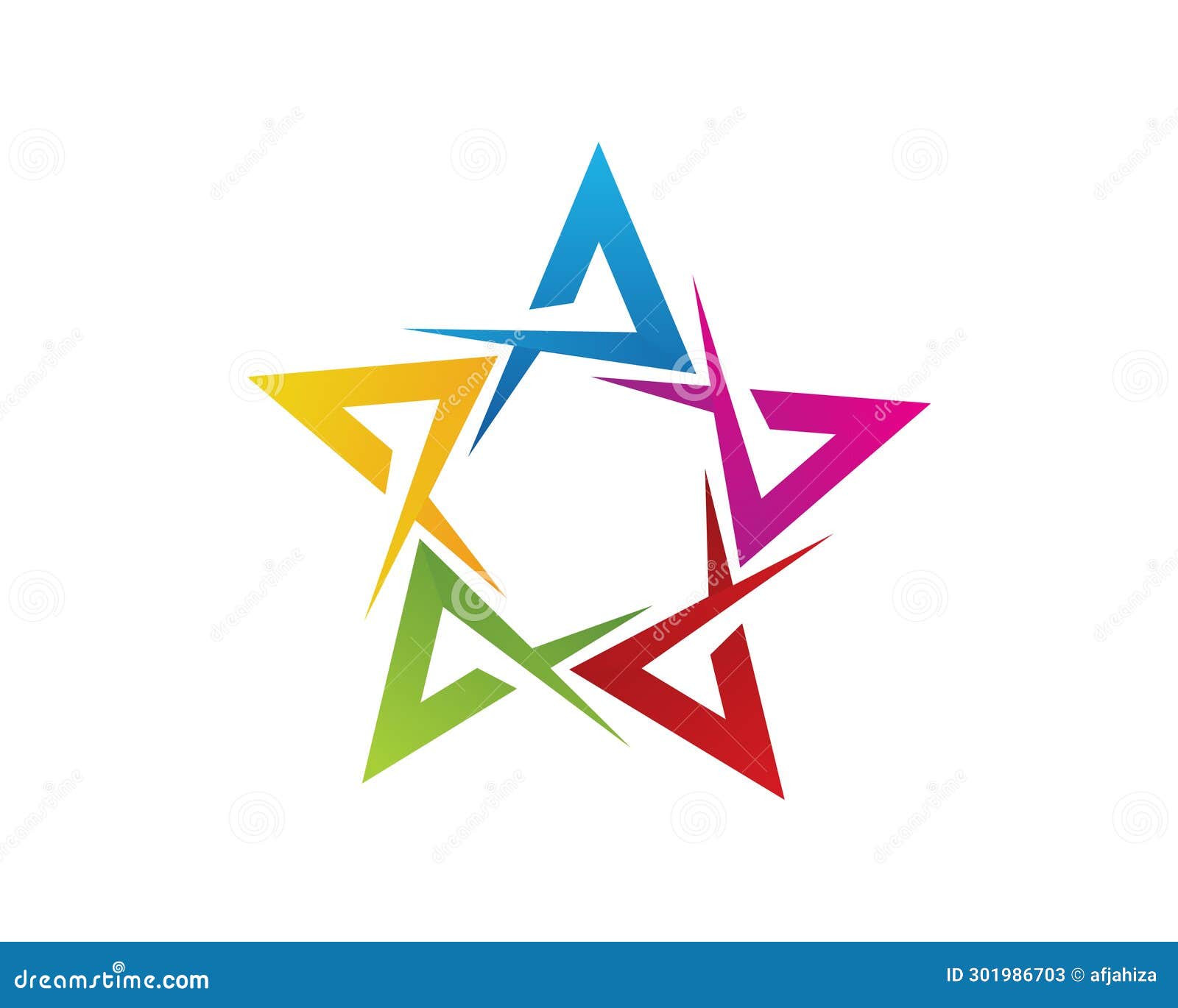 2Star Logo Icon Design Template 1 Stock Illustration - Illustration of ...