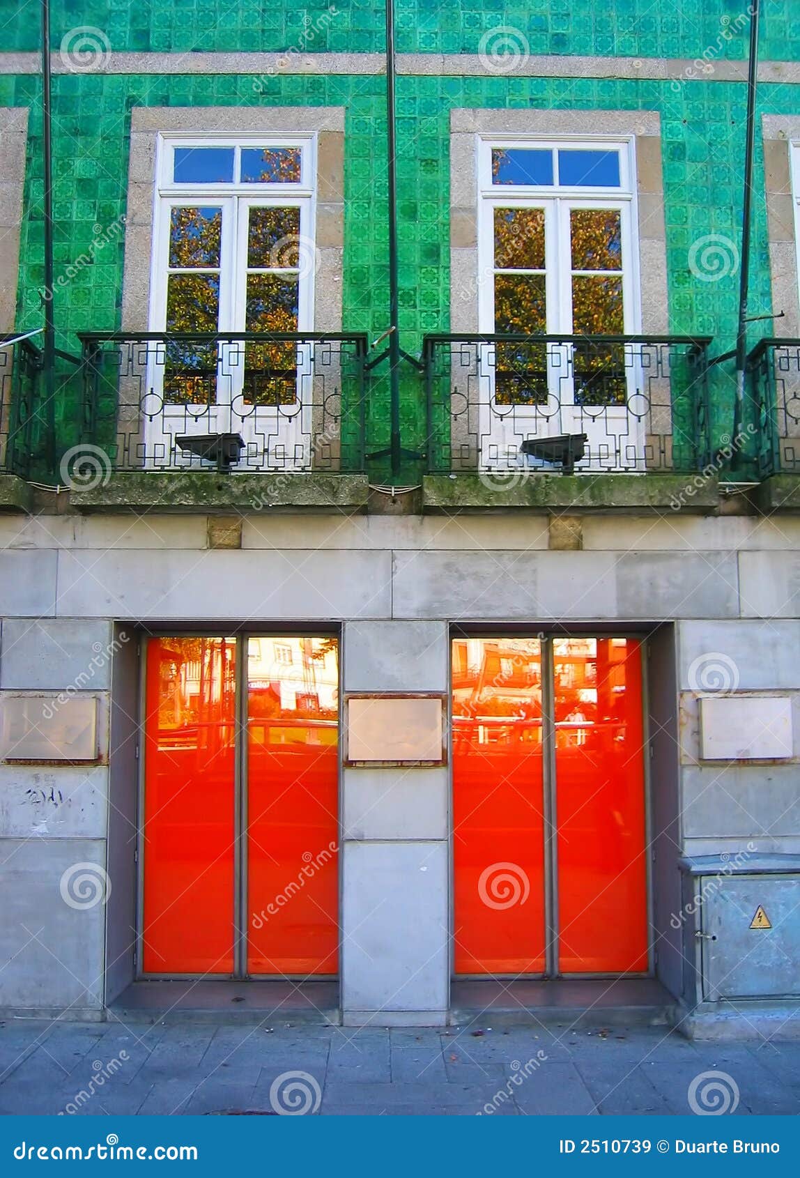 2x2 - Windows vs. Doors stock image. Image of tile, door - 2510739