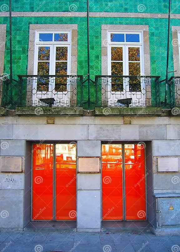 2x2 - Windows vs. Doors stock image. Image of tile, door - 2510739