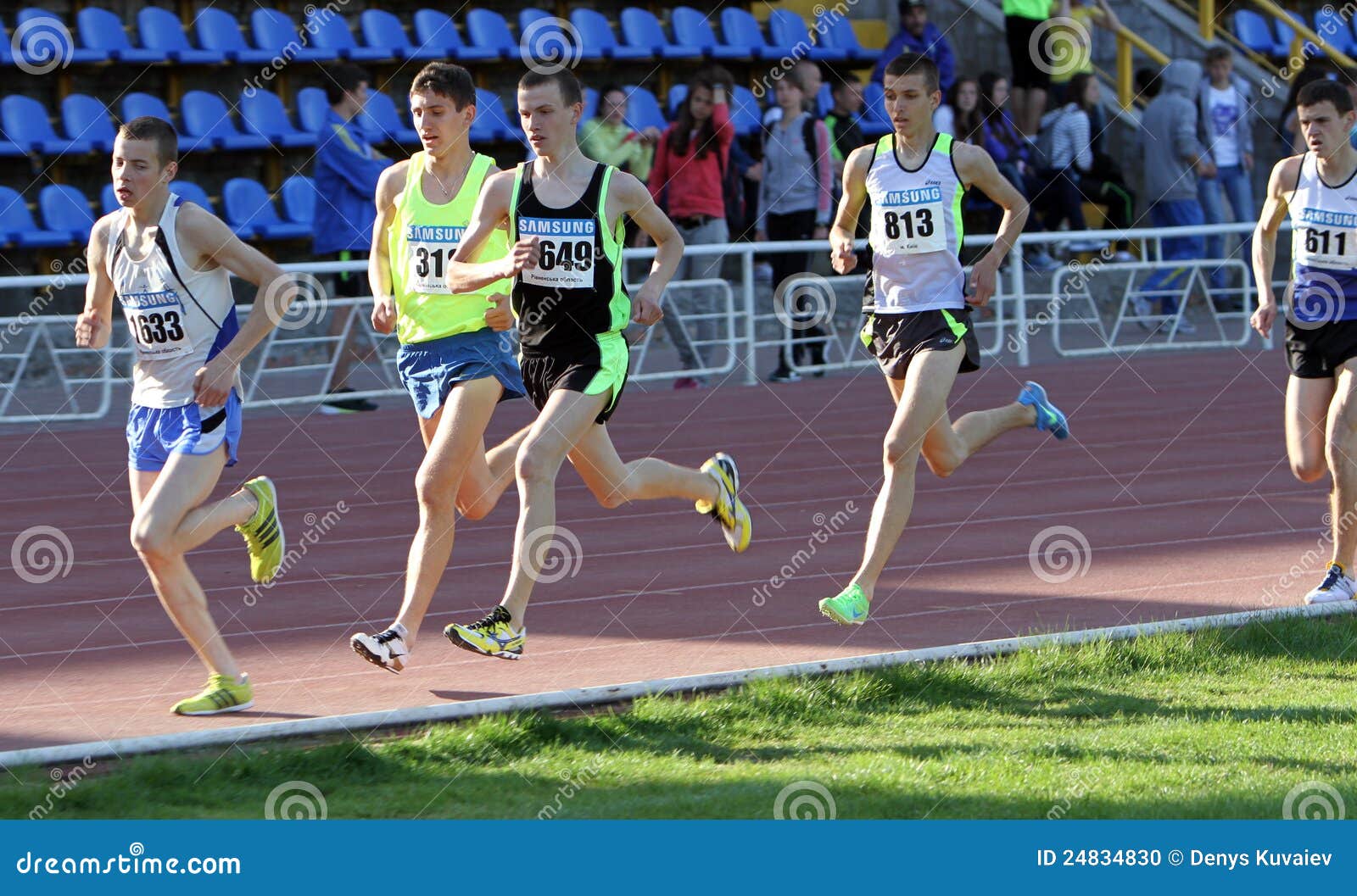 3,000 meters race editorial image. Image of emotional - 24834830