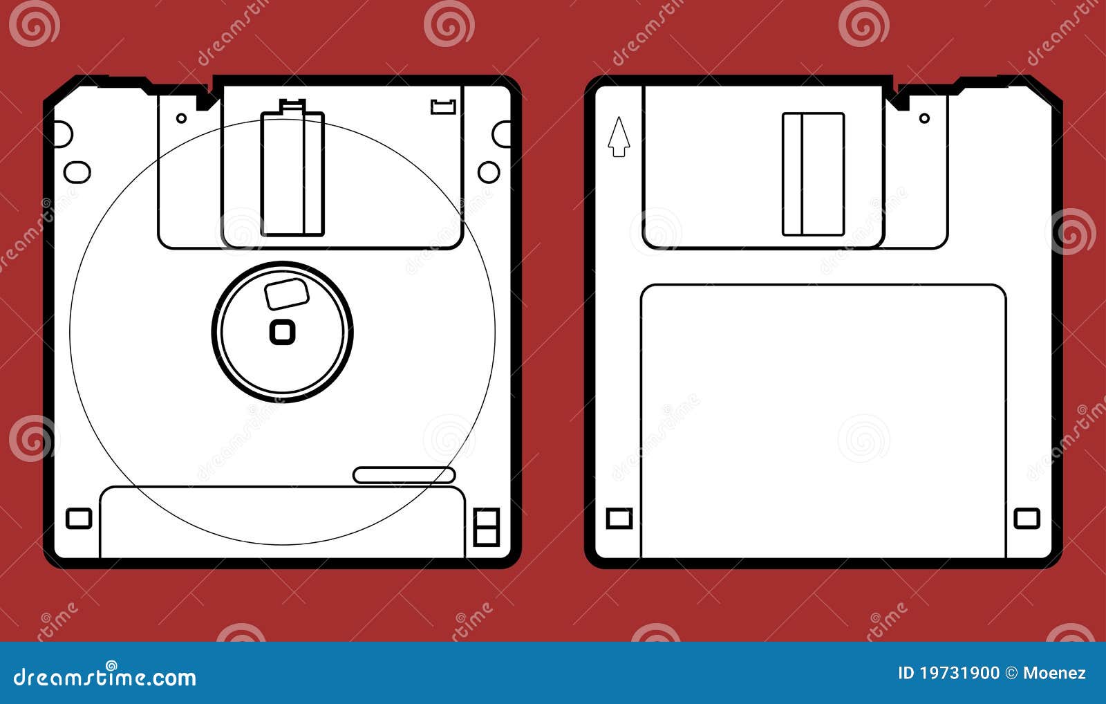 3.5 Floppy Disc Picture. Image: 19731900