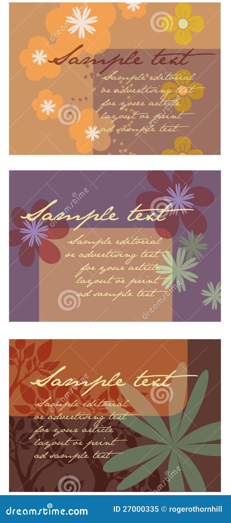 Floral Layouts Stock Illustrations – 2,488 Floral Layouts Stock ...