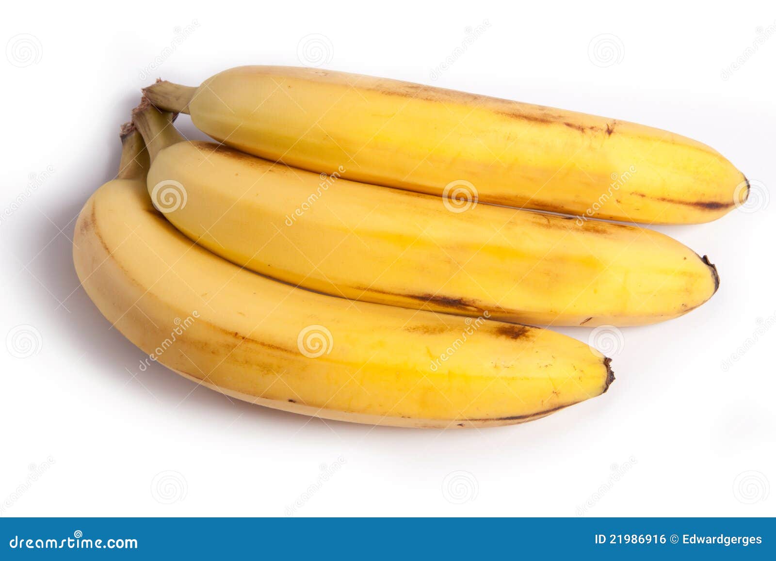 3 Bananas stock photo. Image of fresh, fruit, healthy - 21986916