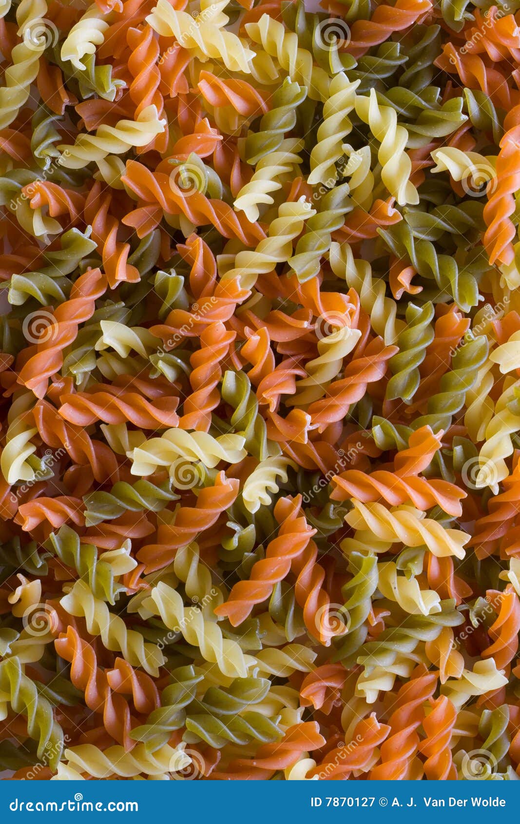 3 color pasta stock image. Image of meal, noodles, healthy - 7870127