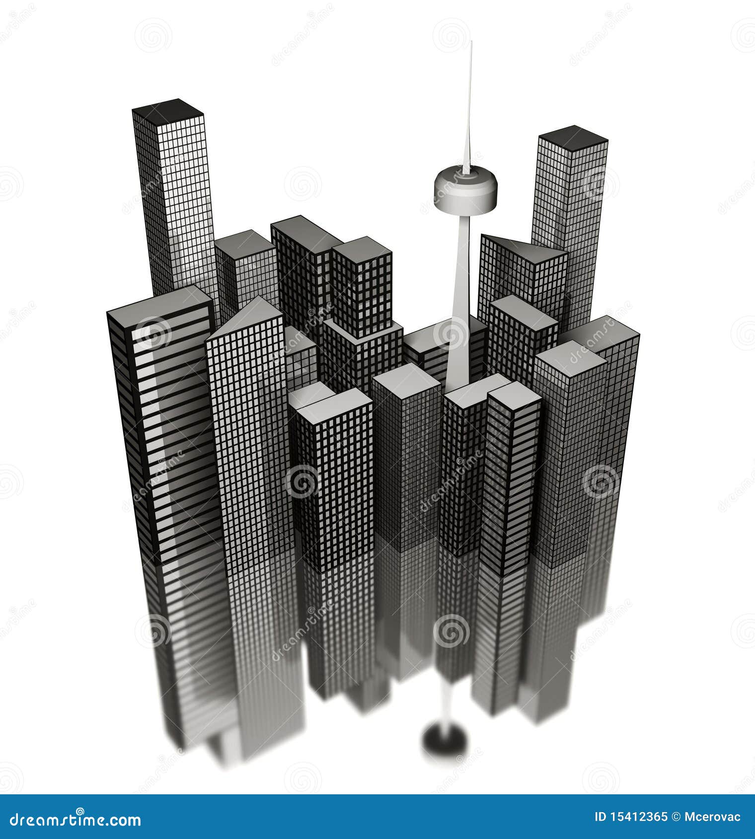 Cluster Of Buildings Line Icons Collection. Skyscrapers, Complexes ...