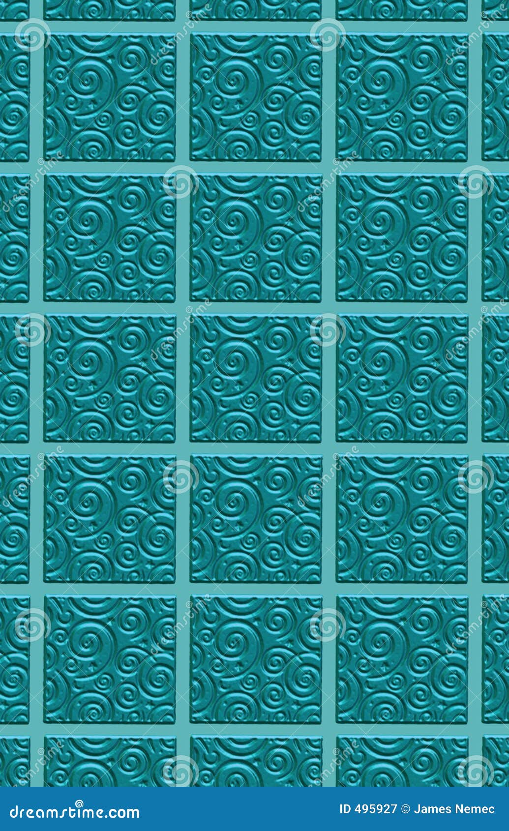 3-D swirled tile pattern stock illustration. Illustration of floor - 495927