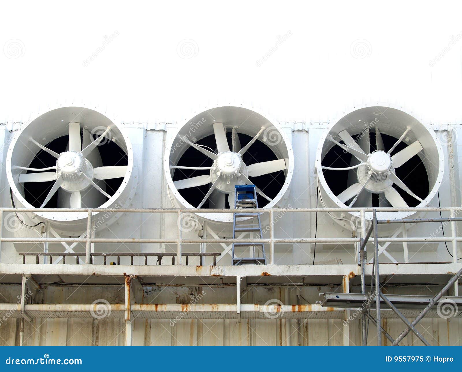 3 Fans stock image. Image of ozone, cold, hvac, heating - 9557975