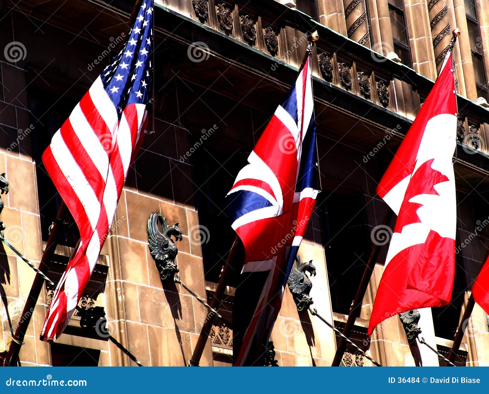 3 Great Flags stock photo. Image of country, nations, england - 36484