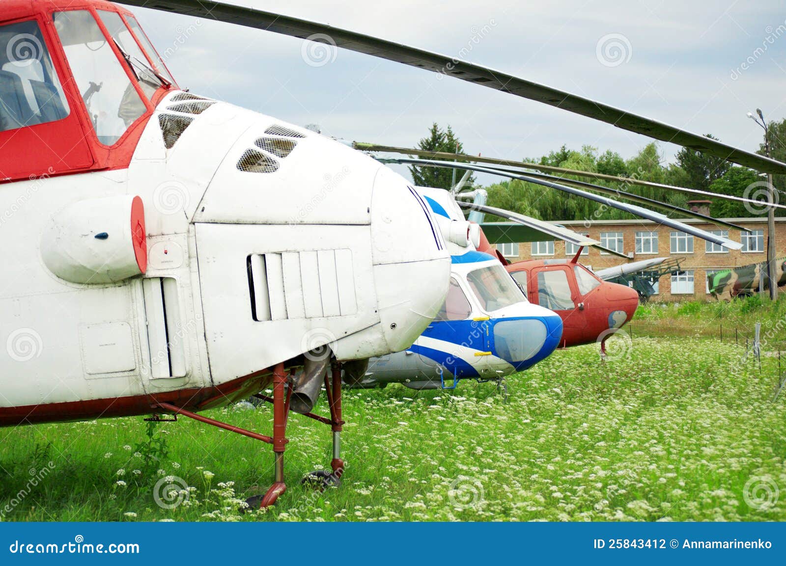 3 helicopters stock photo. Image of transportation, blade - 25843412