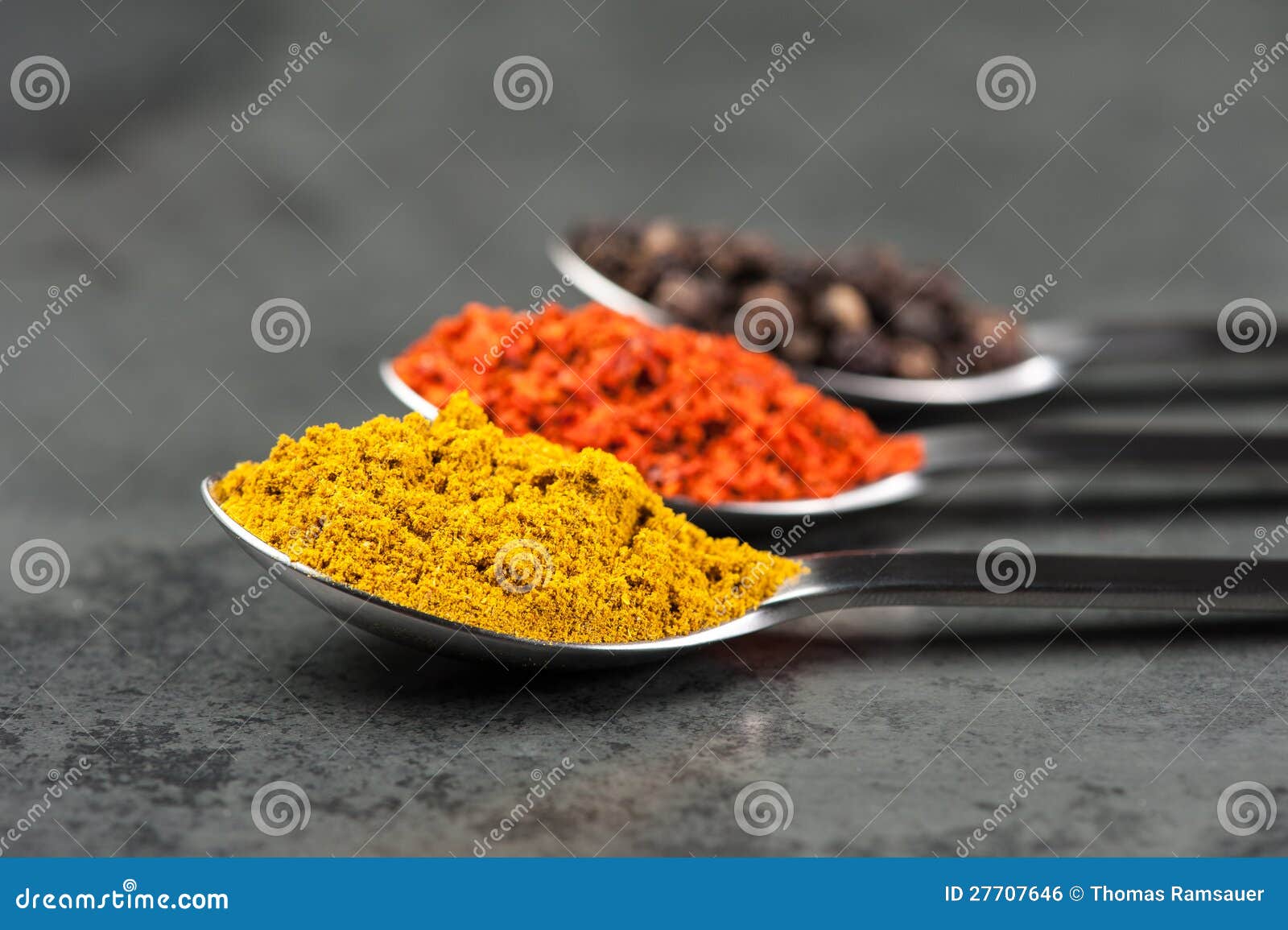 3 Spices stock photo. Image of pepper, food, paprika - 27707646