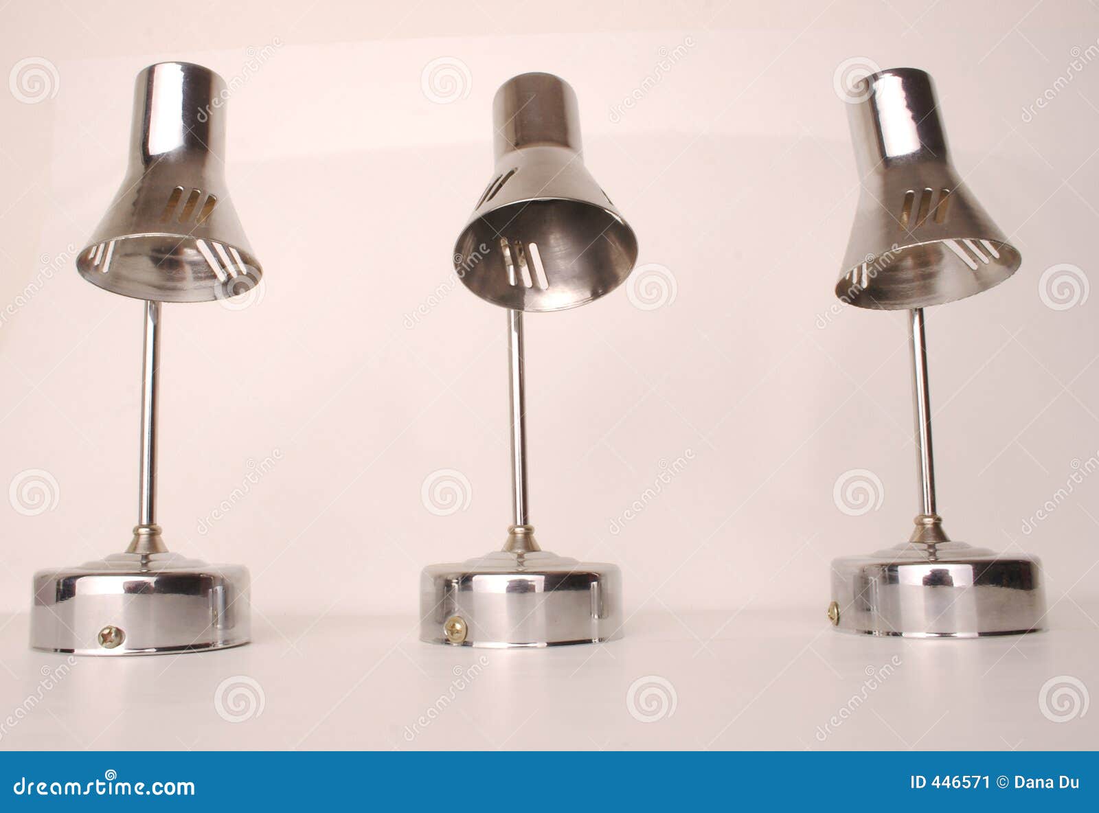 3 stage lights stock image. Image of silver, entertainment - 446571