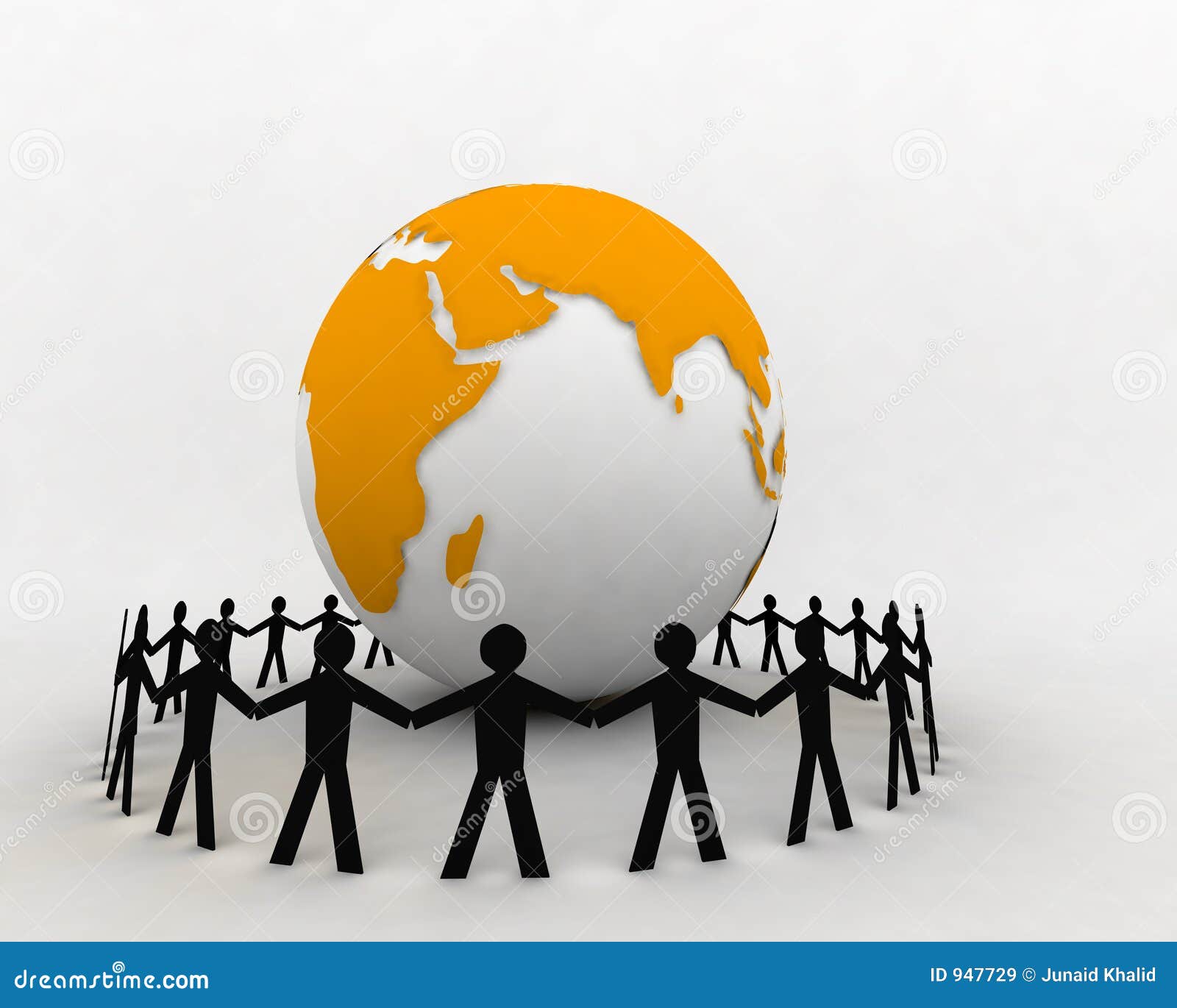 3 Worlds019 stock illustration. Illustration of people - 947729
