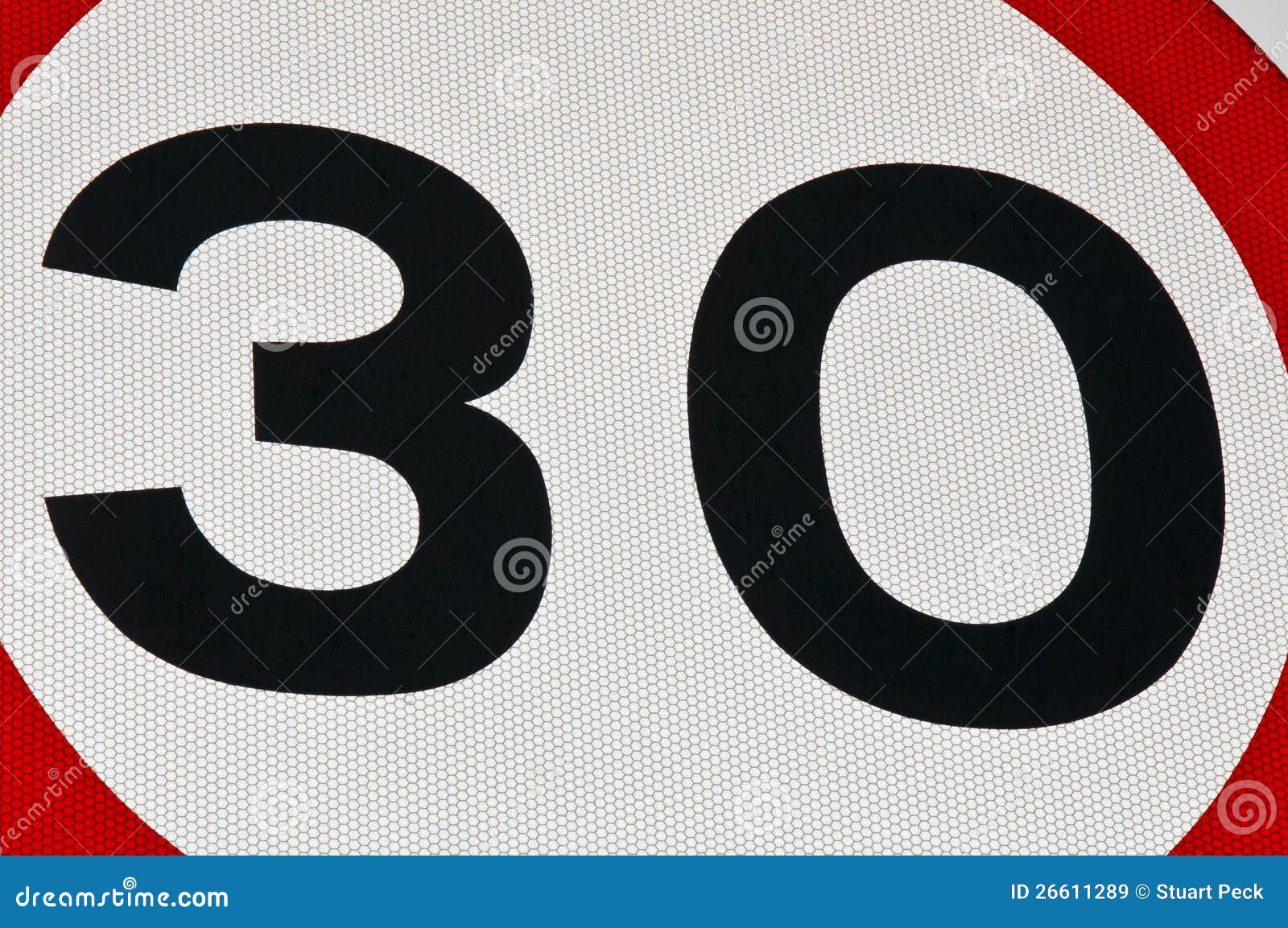 30 Miles an Hour Speed Limit Sign Stock Image - Image of slow, limit ...