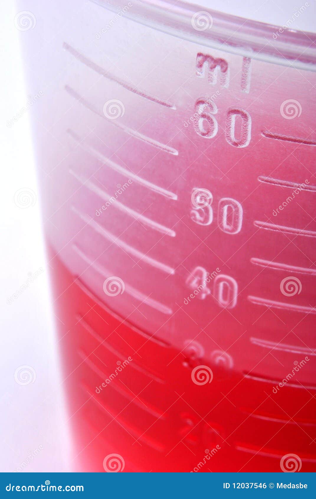 30 Ml Liquid As Medicine in a Small Container Stock Photo - Image of ...
