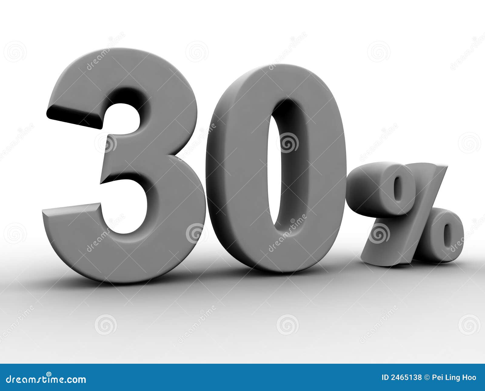 30 Percent stock illustration. Illustration of sale, mega - 2465138
