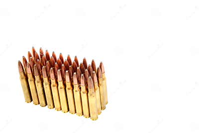 .306 Caliber Rifle Ammo stock photo. Image of cartridge - 25584302