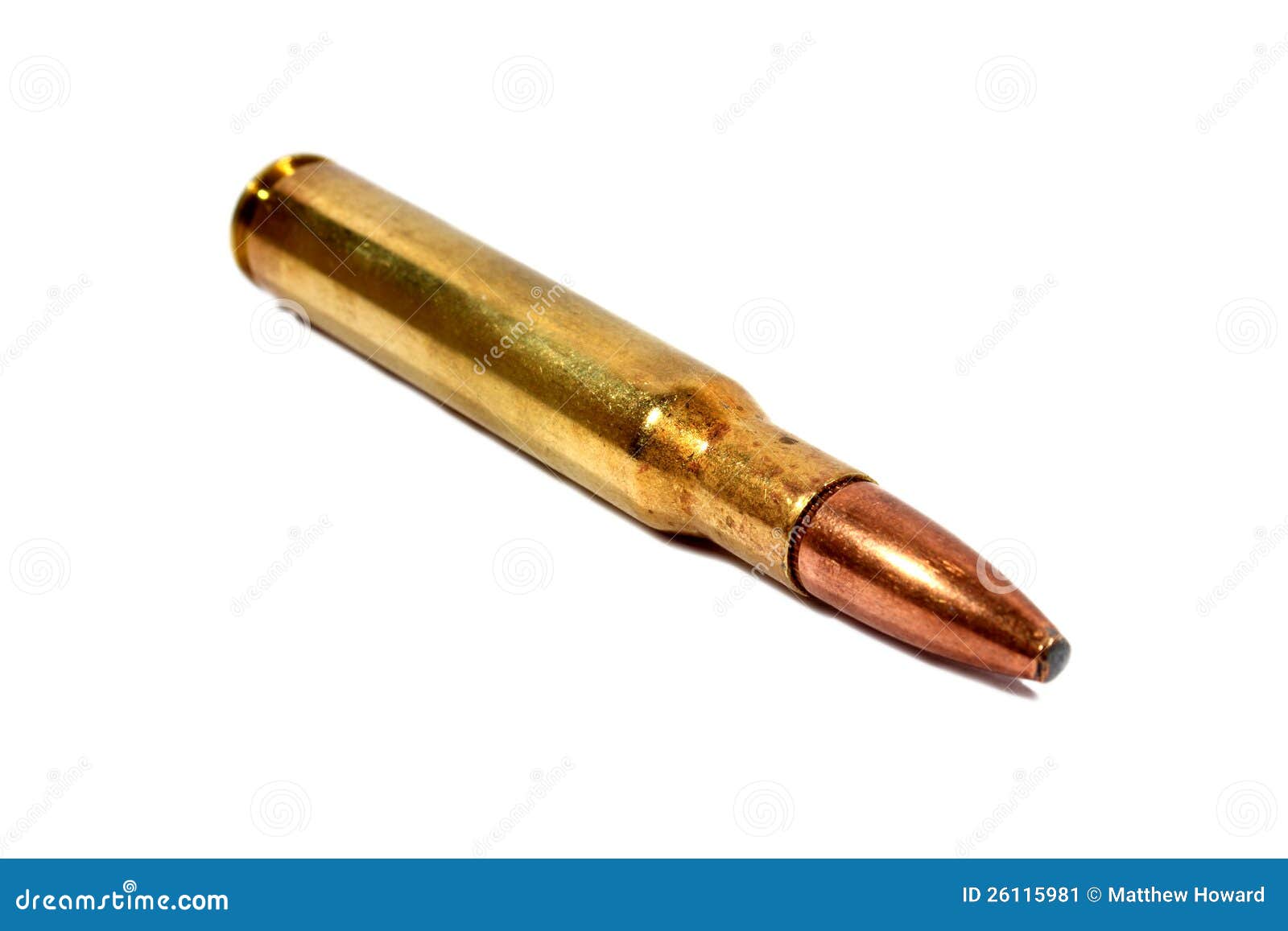 .306 Rifle Bullet Stock Image - Image: 26115981