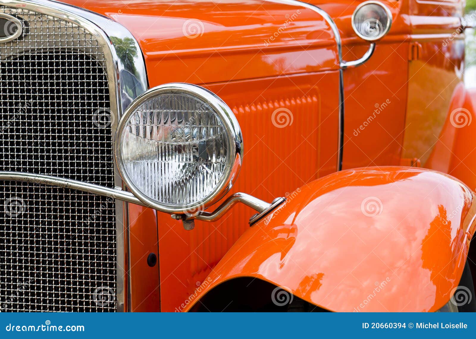 30s Car stock photo. Image of detail, fender, headlight - 20660394