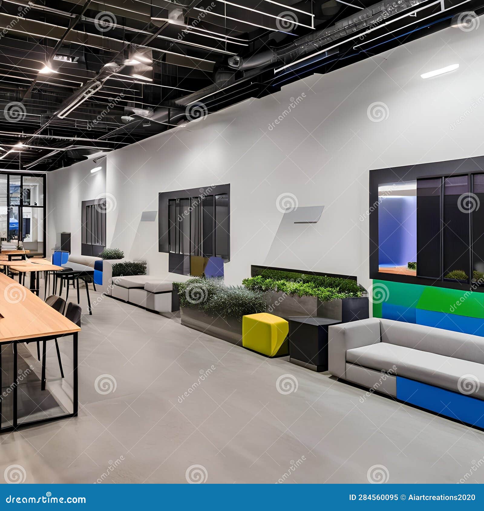 335 a Modern Innovation Hub with Co-working Spaces, Incubator Programs ...