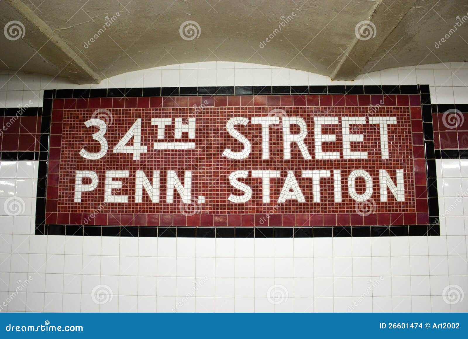 34th St. Subway Station, NYC Stock Photo - Image of city ...