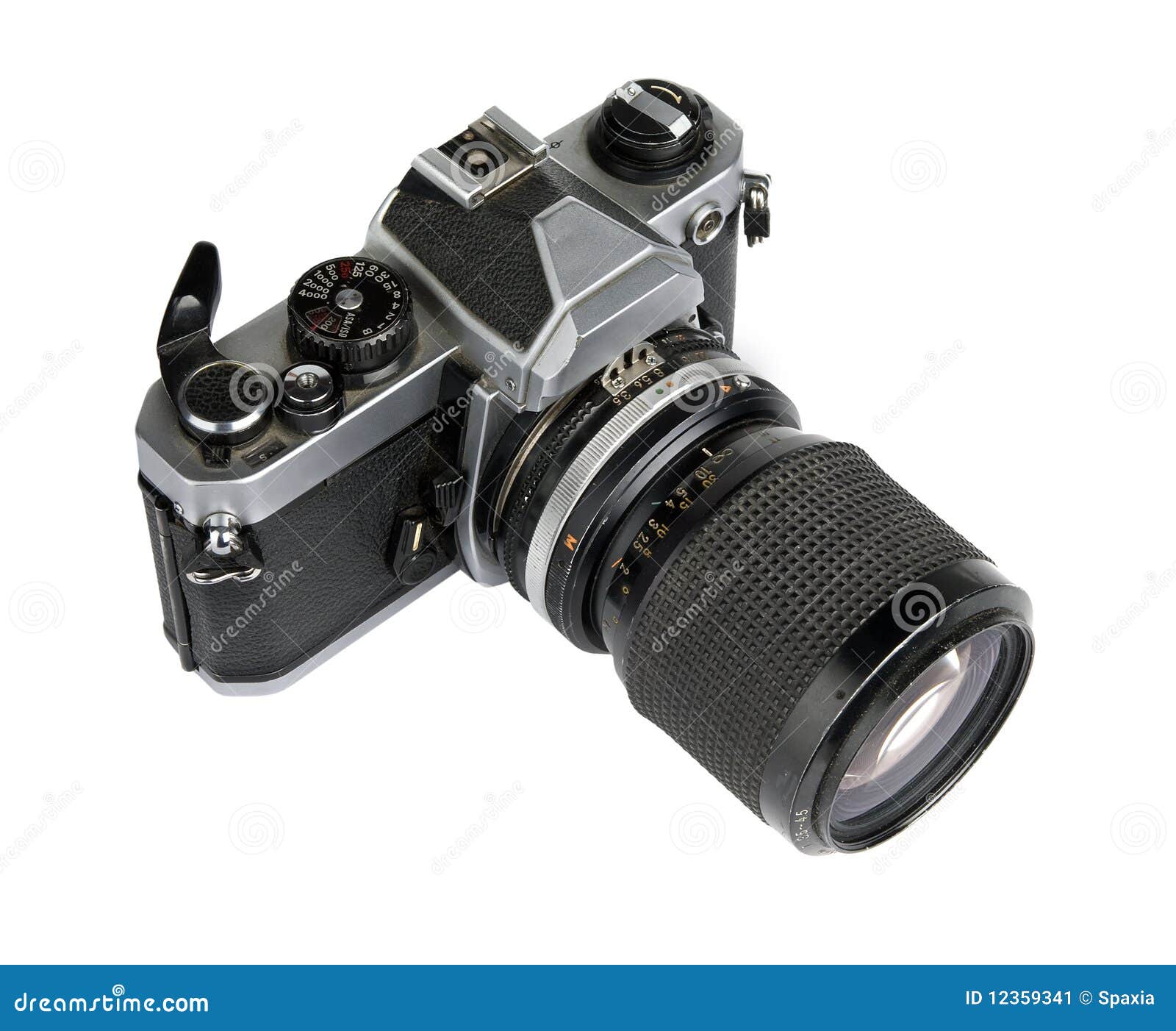 35mm Filmkamera stockbild. Bild von liebhaberei, fotographisch - 12359341