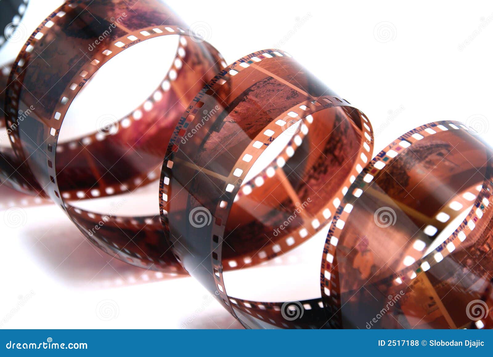 35mm roll of film isolated stock photo. Image of cartoon - 2517188
