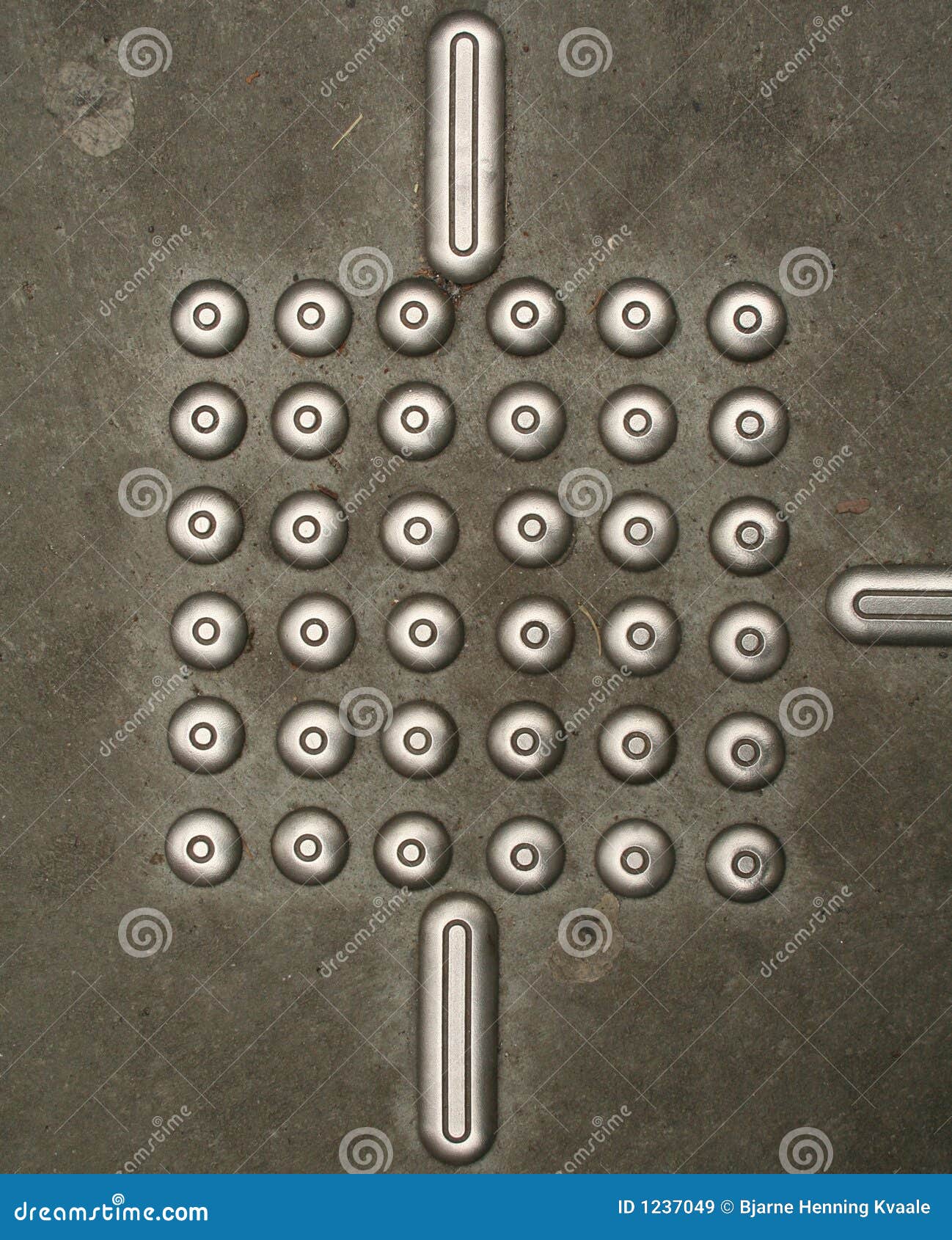 36 metal dots stock image. Image of concrete, background - 1237049