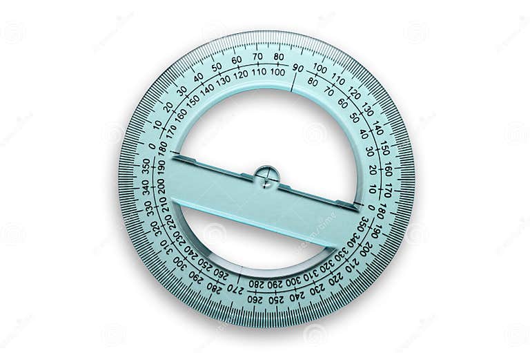 360 degrees protractor stock photo. Image of protractor - 4019912