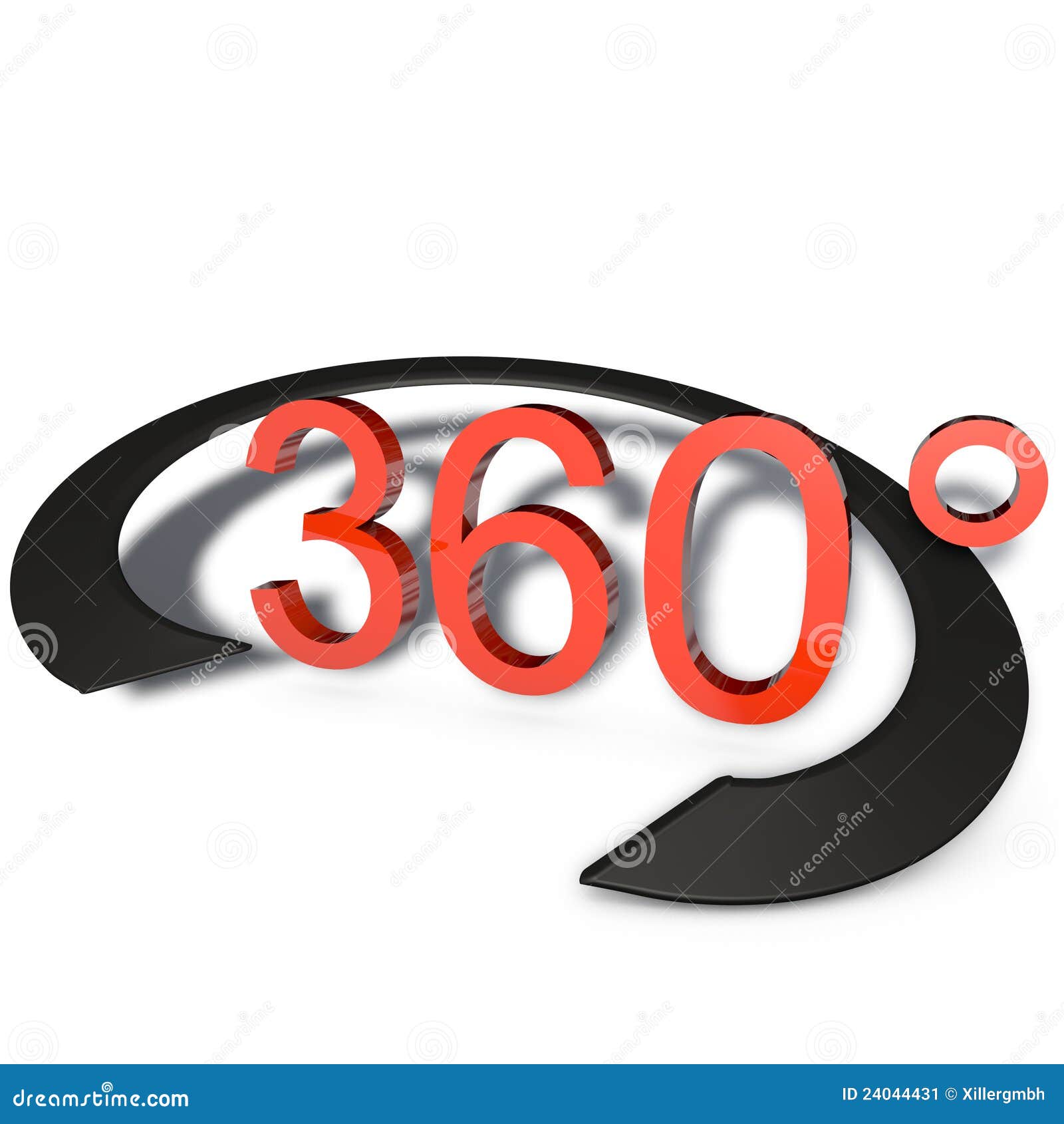 360-Grad-Panoramas stock abbildung. Illustration von pfeil - 24044431