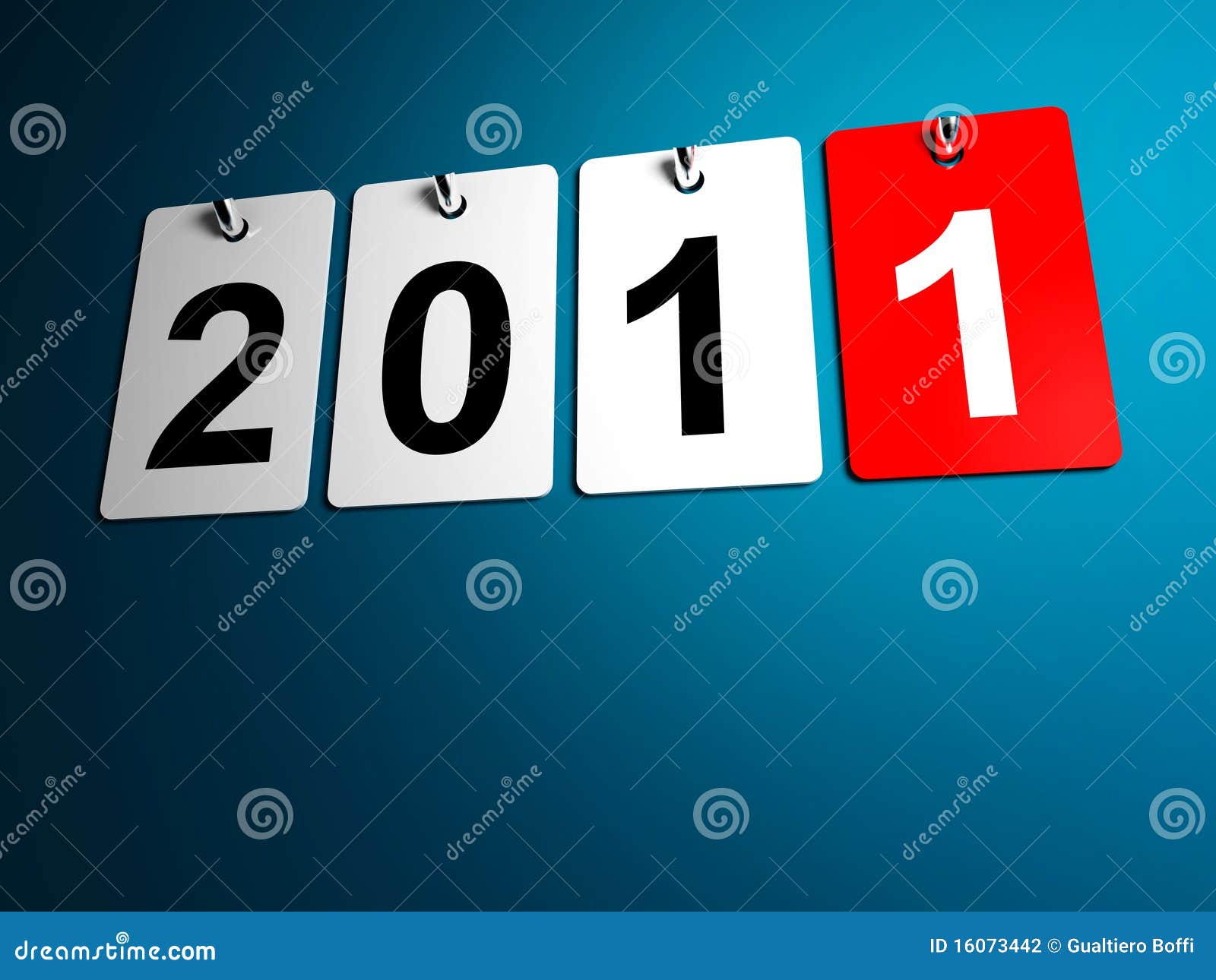 3d 2011 text stock illustration. Illustration of black - 16073442