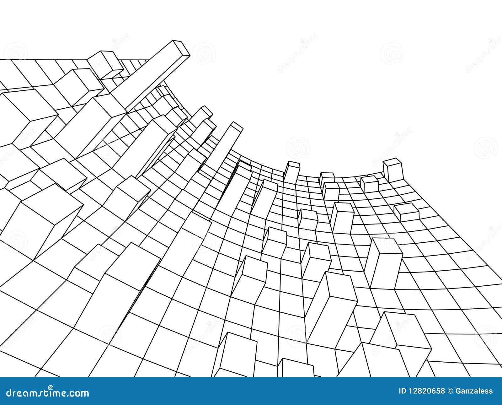 3d abstract stock vector. Illustration of essay, design - 12820658
