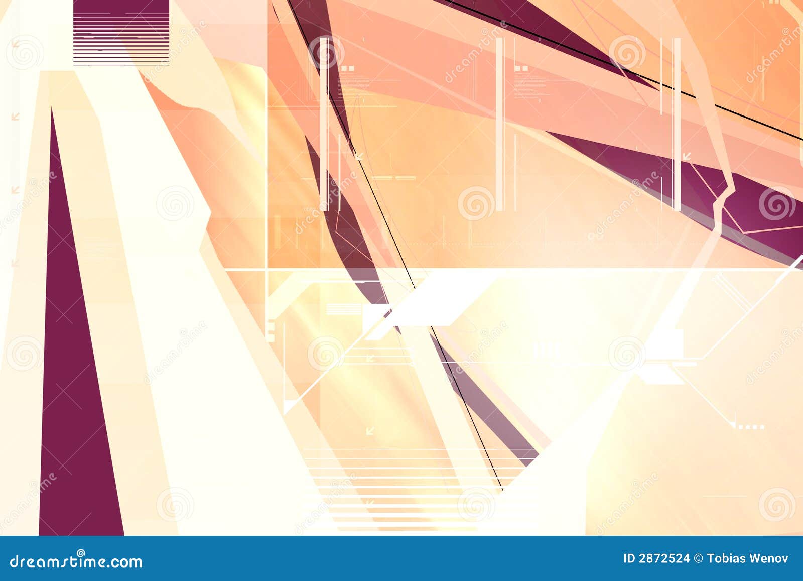 3d abstract composition stock illustration. Illustration of painting ...