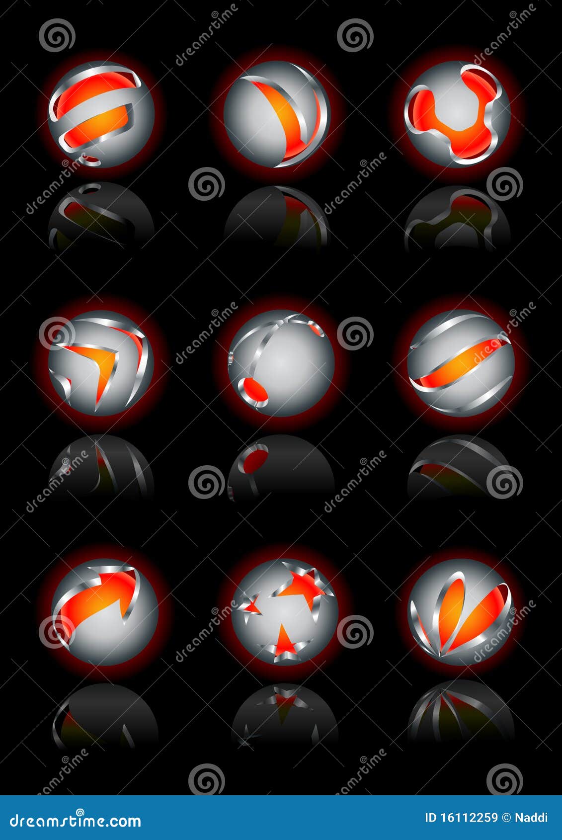 3d Abstract Design Elements. Stock Vector - Illustration of logo ...
