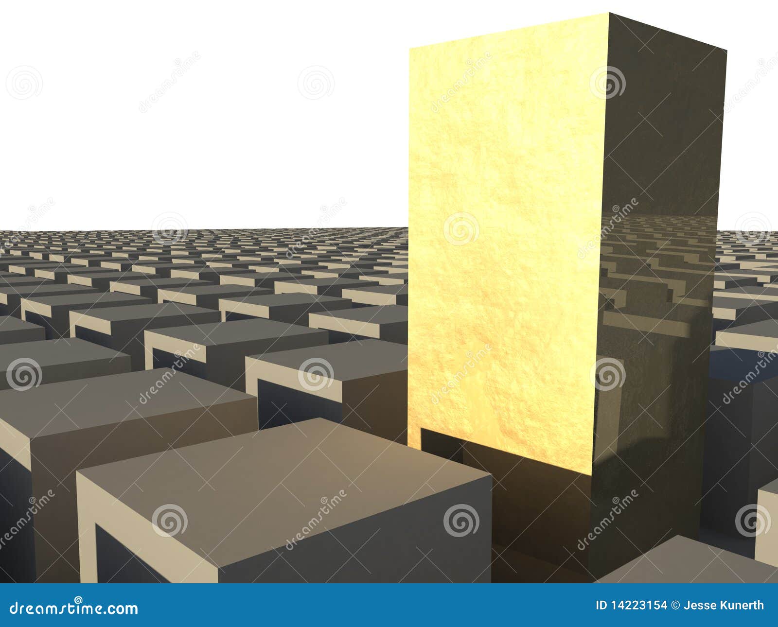 Golden Cubes Background Stock Image | CartoonDealer.com #25897195