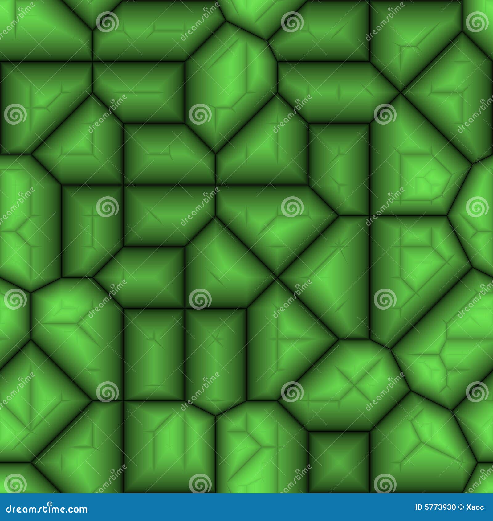 3d abstract green stock illustration. Illustration of texture - 5773930