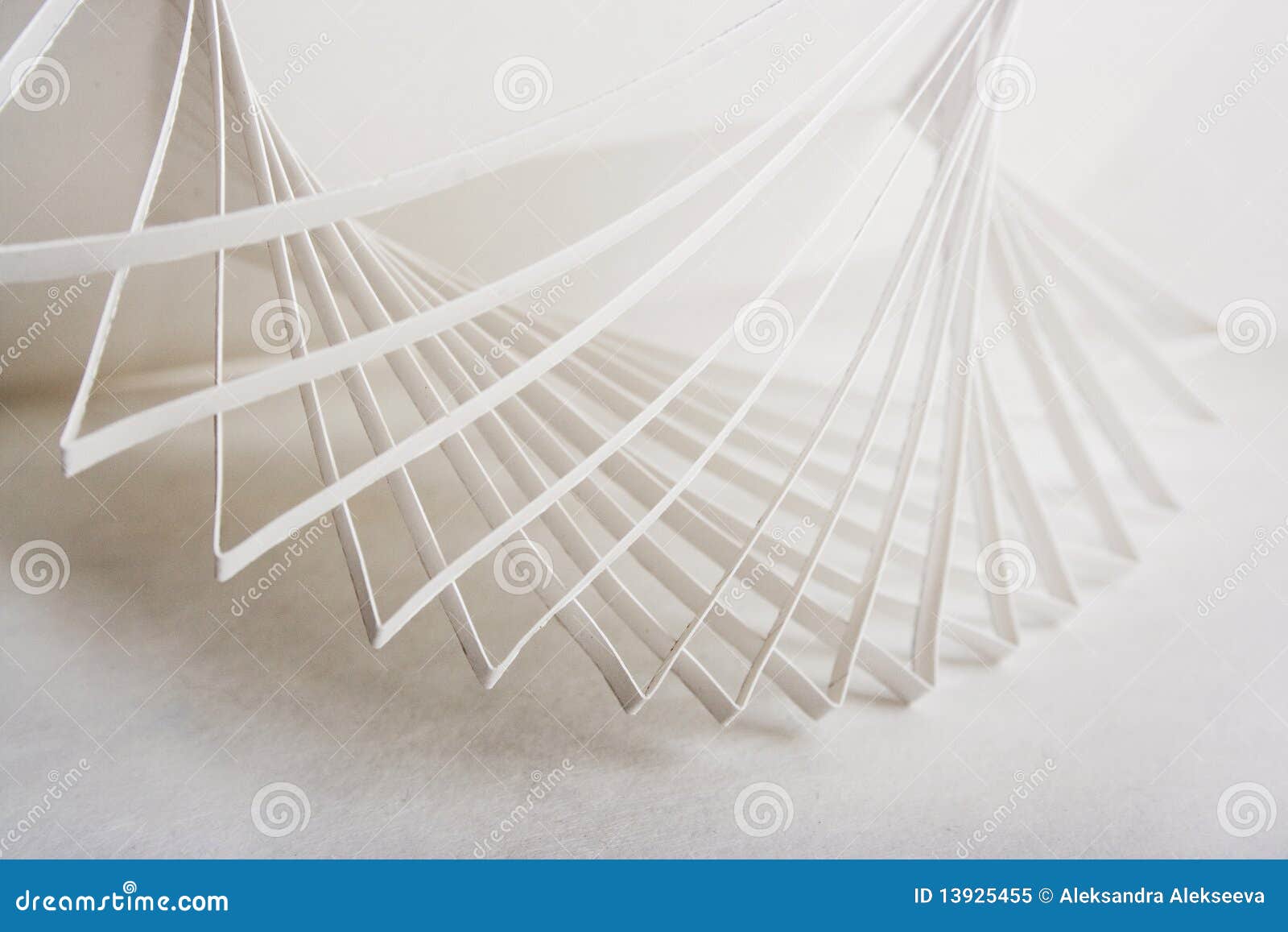 3d Abstract Paper Composition Stock Image - Image of perspective ...