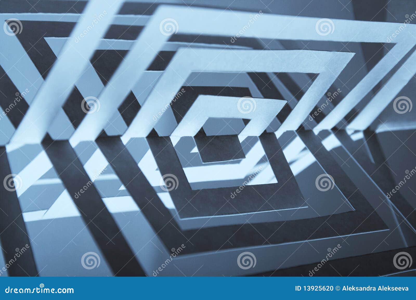 3d Abstract Paper Composition Stock Photo - Image of abstract, view ...