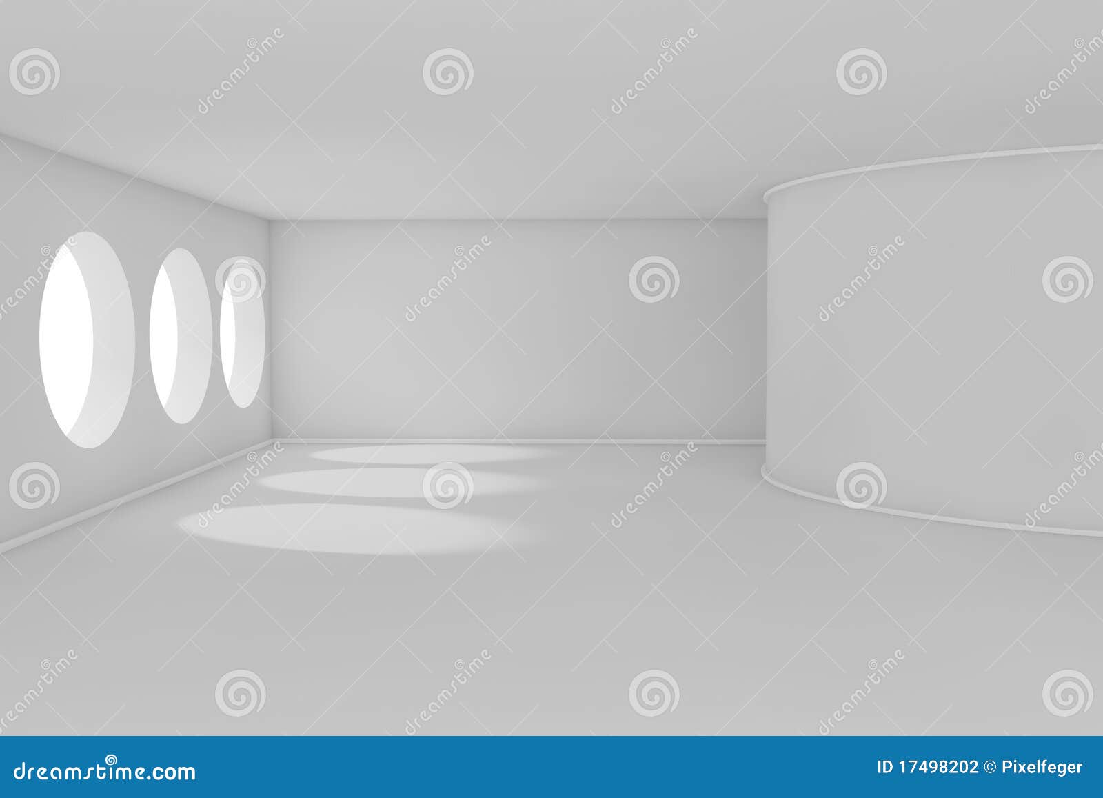 3d abstract room stock illustration. Illustration of render - 17498202