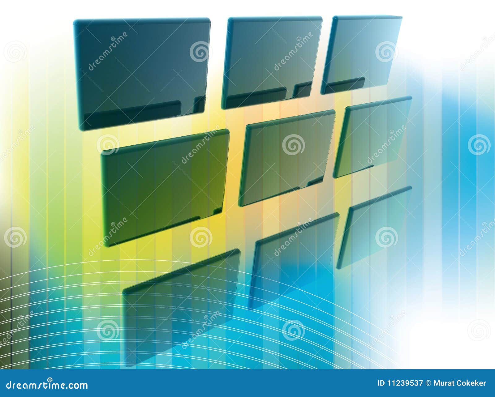 3D abstract shiny design stock illustration. Illustration of dynamic ...