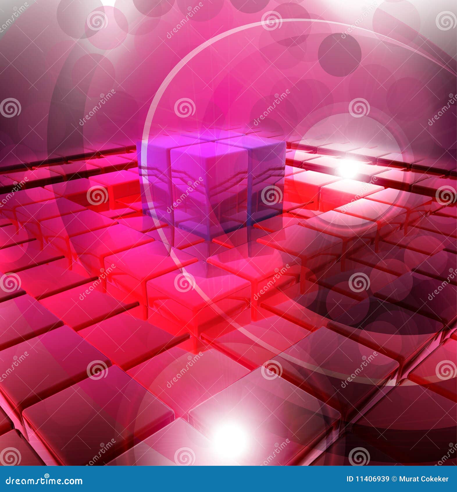 3D abstract shiny design stock illustration. Illustration of bright ...