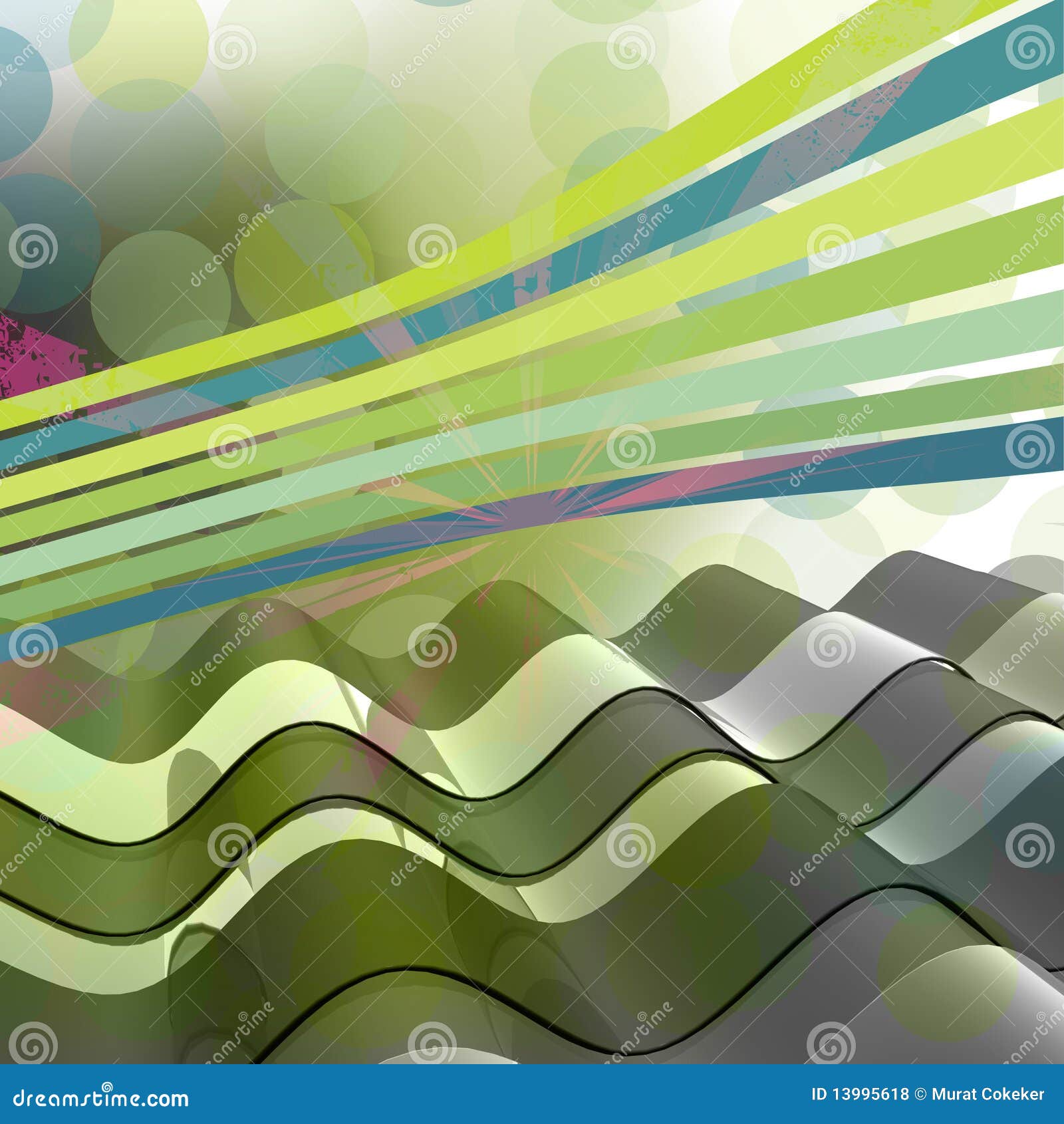 3D abstract shiny design stock illustration. Illustration of light ...