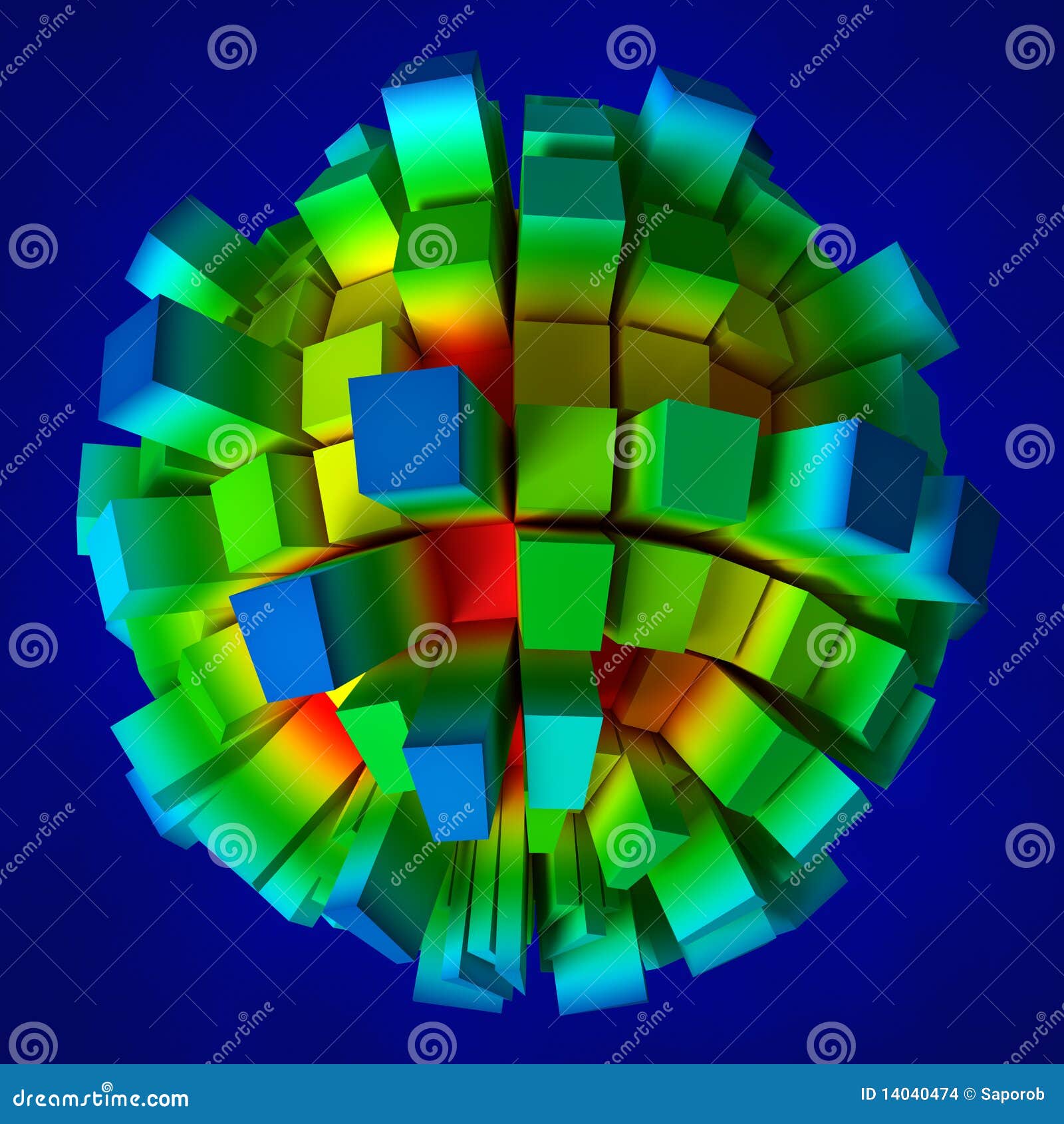 3d abstract sphere stock illustration. Illustration of sphere - 14040474