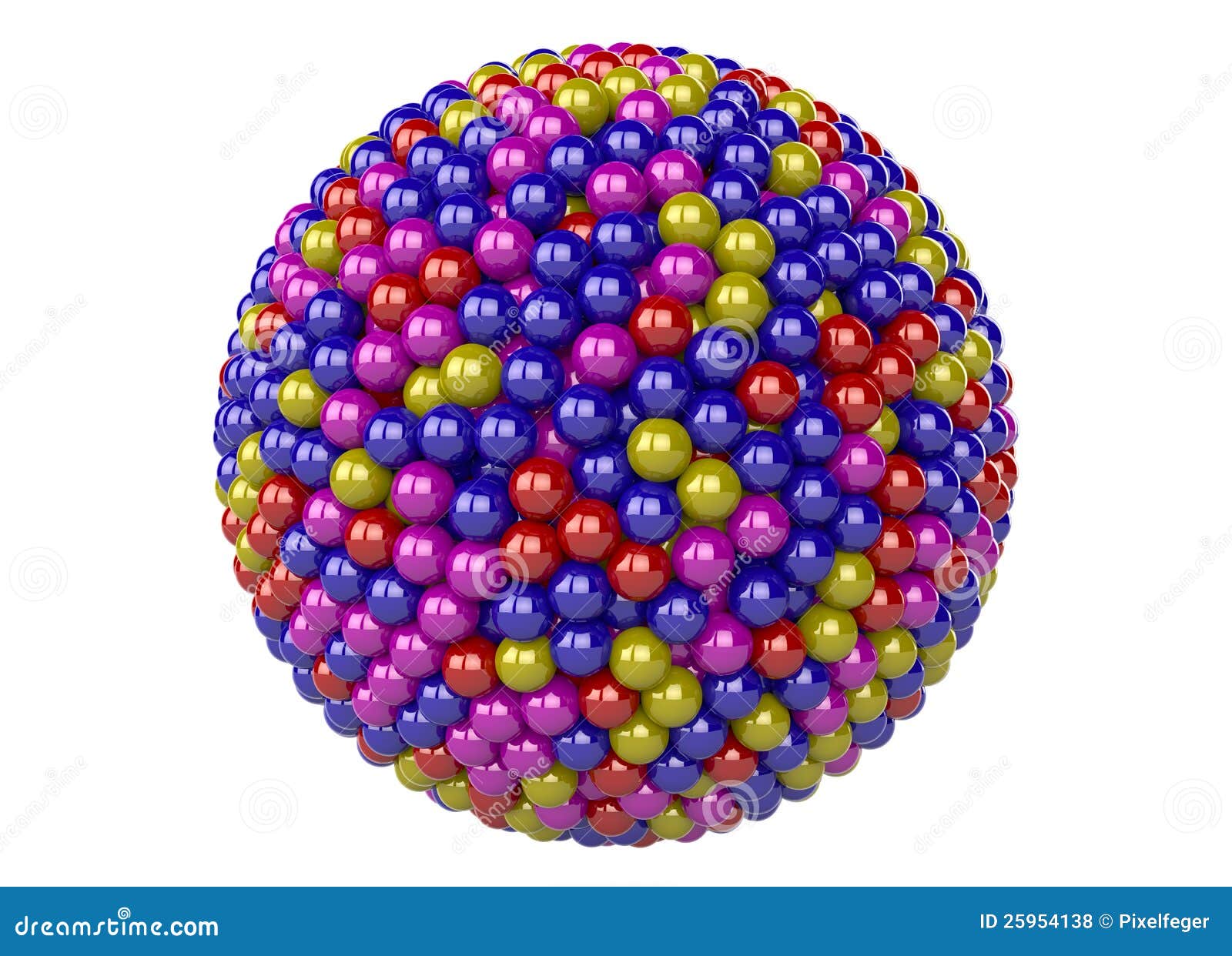 3d abstract sphere stock illustration. Illustration of sphere - 25954138