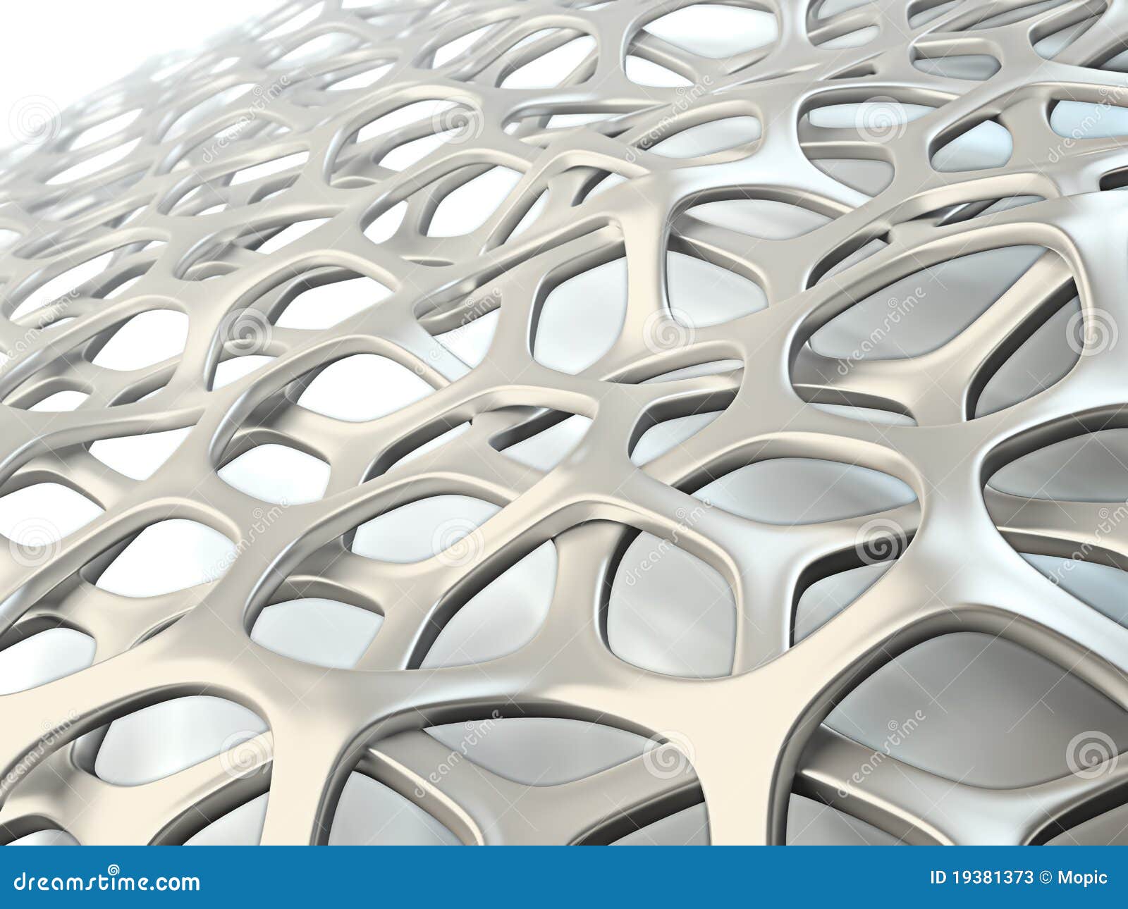 3D abstract structure stock illustration. Illustration of network ...