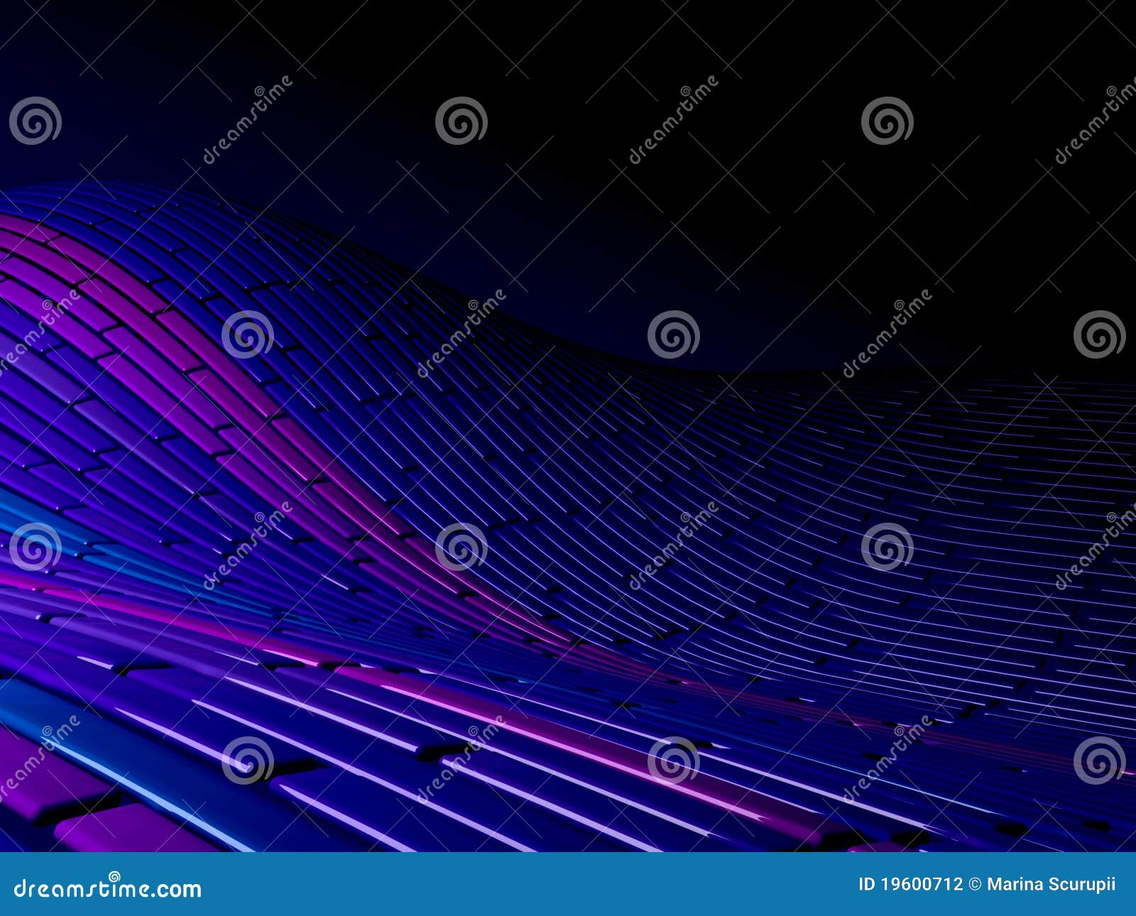 3d Abstract Ultraviolet Background Stock Illustration - Illustration of ...