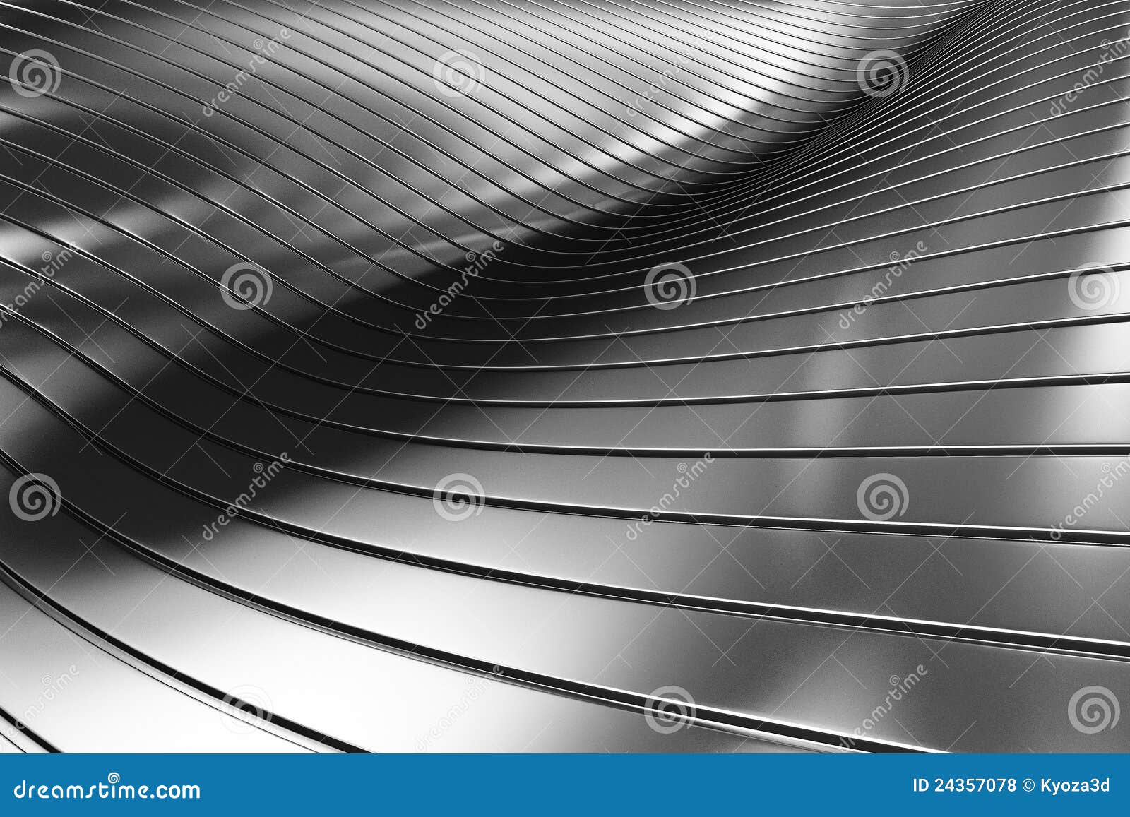 3d Aluminum Abstract Silver Metal Background Stock Illustration ...