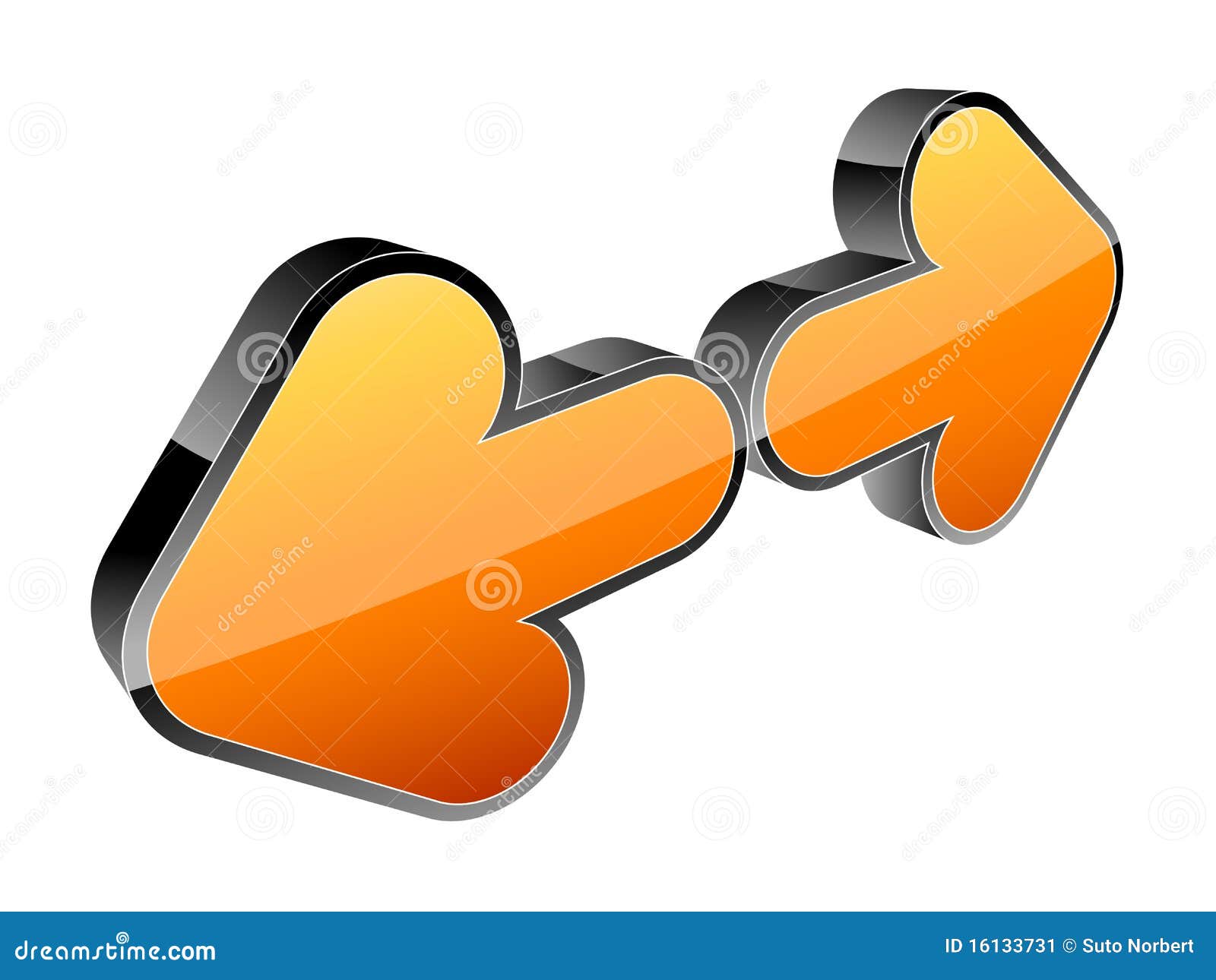 3d arrow stock vector. Illustration of backgrounds, shiny - 16133731