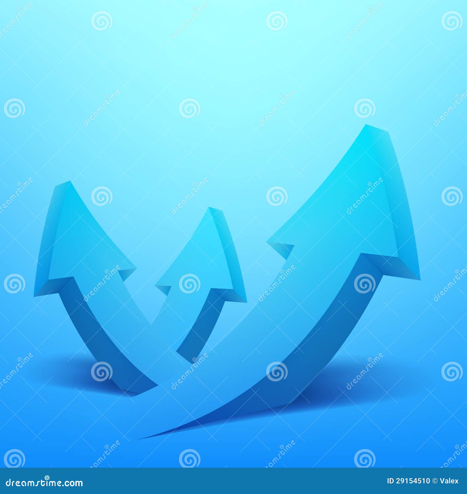 3d arrows stock vector. Illustration of graphic, abstract - 29154510