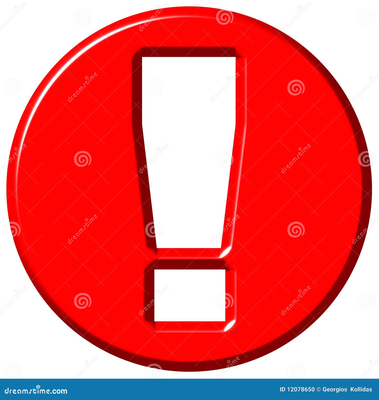 Attention Sign Cartoon Vector | CartoonDealer.com #30539675