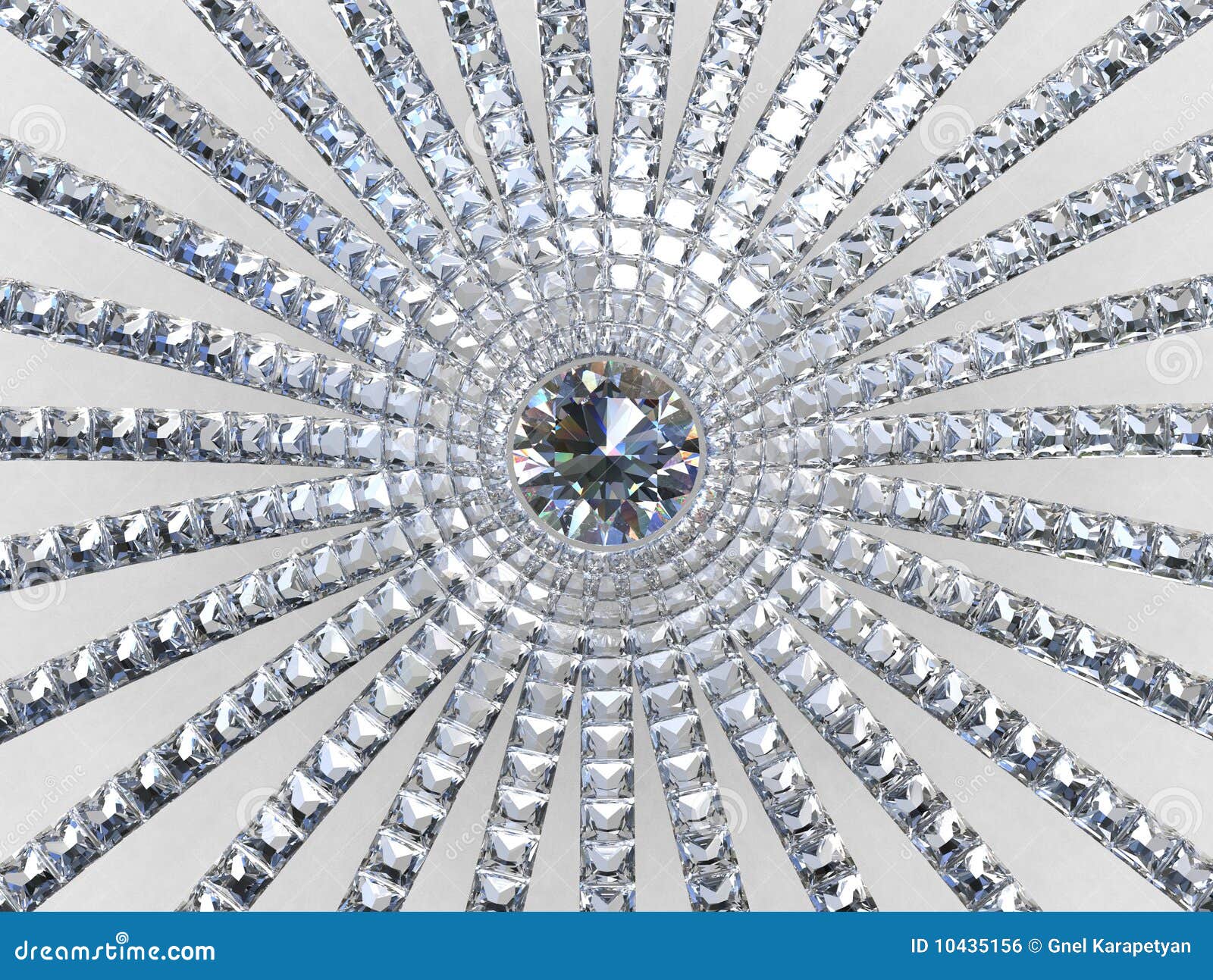 3D Aztec Abstract - Diamonds Blossom and Breeze Stock Photo - Image of ...